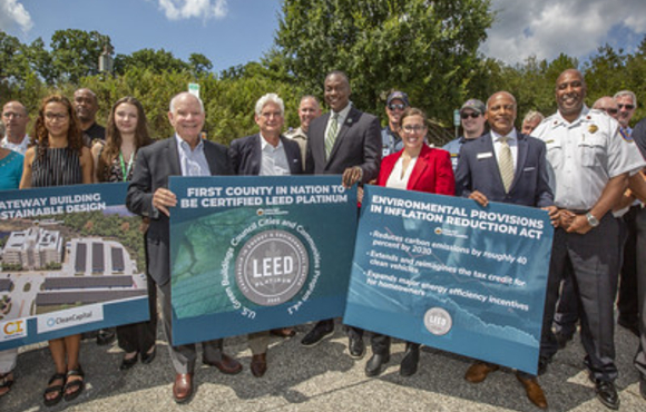 Howard County becomes first county in nation to receive LEED Platinum certification in current ...